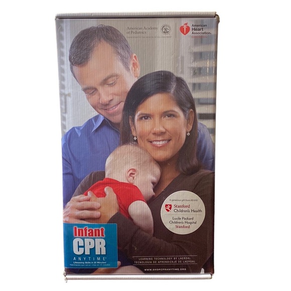 American Heart Association | Accents | Nwot American Heart Association Infant Cpr Anytime Dvd ...